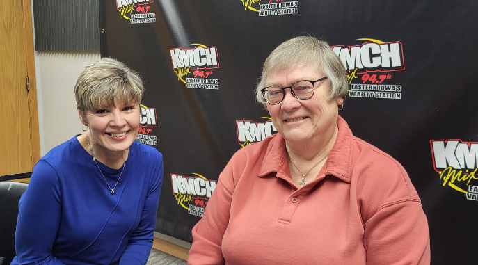 Guests of the Day- Connie Behnken and Mary Ann Poyner – Mix 94.7 KMCH